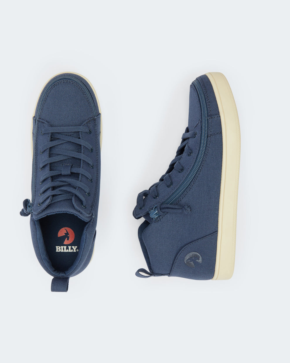 Mid Top Sneaker (Women) - Beach Blue – BILLY Footwear Australia