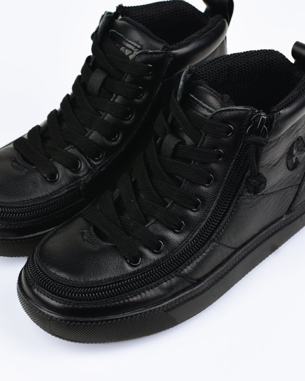 DR II High Top (Kids) - Black to the Floor Leather – BILLY Footwear ...